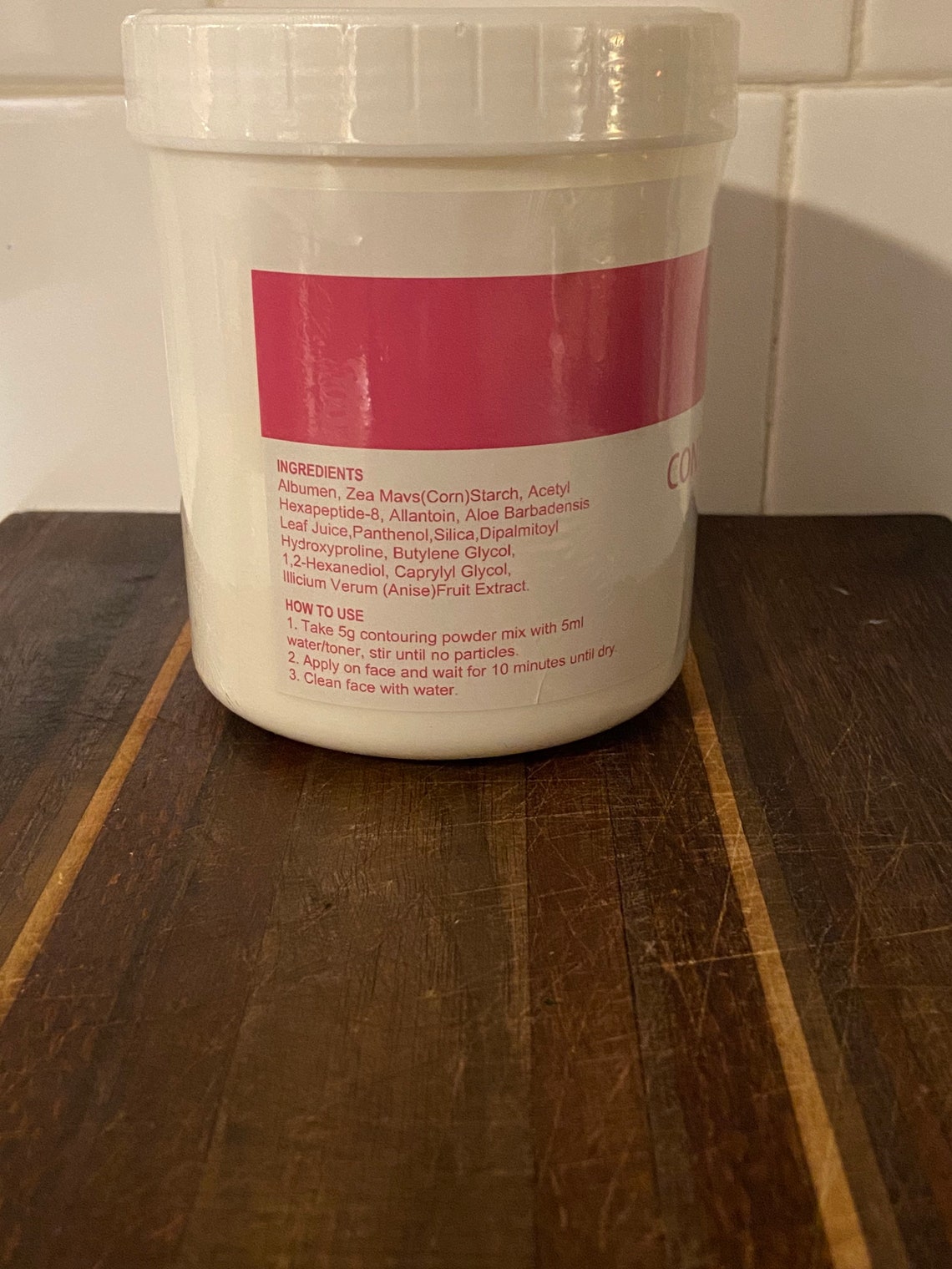 Contouring Face Mask / Enzyme Powder Cleanser/ Face Masks and Cleansers ...