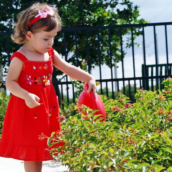 Red Baby Dress - Etsy