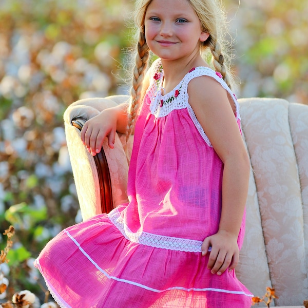 Handmade Girls Dress - Etsy