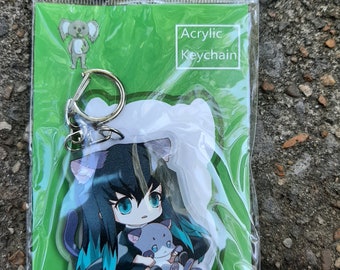 Muichiro Keychain - Etsy