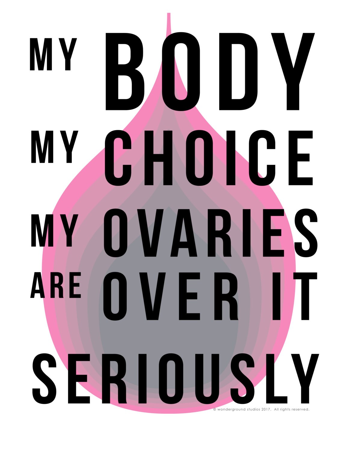 Protest Sign My Body My Choice Instant Download Protest - Etsy