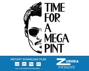 Mega Pint Svg - Etsy