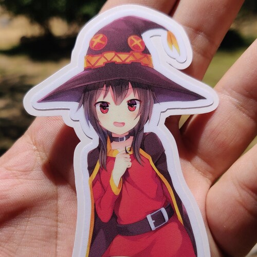 Darkness Vinyl Sticker From Konosuba Anime Stickers Laptop | Etsy