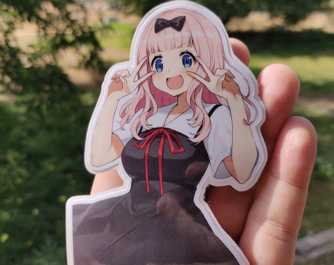 Chika Fujiwara Kaguya-sama Love is War Anime Stickers | Etsy