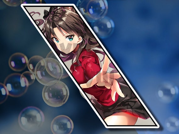 Rin Tohsaka Window Style Vinyl Sticker Fate Stay Night | Etsy
