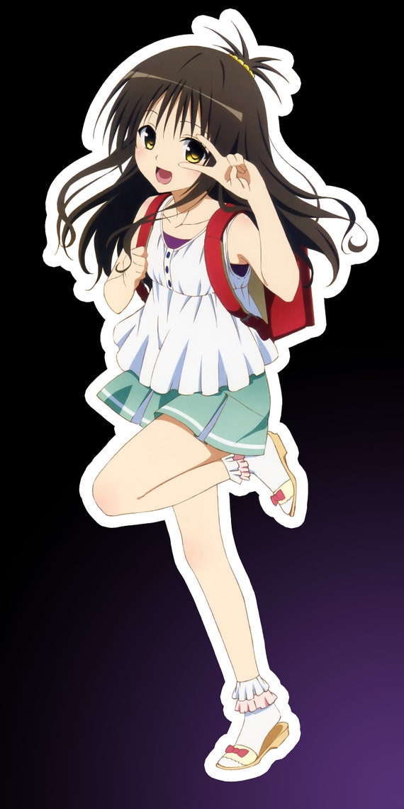 Yuki Mikan Vinyl Sticker To-love Ru Anime Stickers Laptop | Etsy