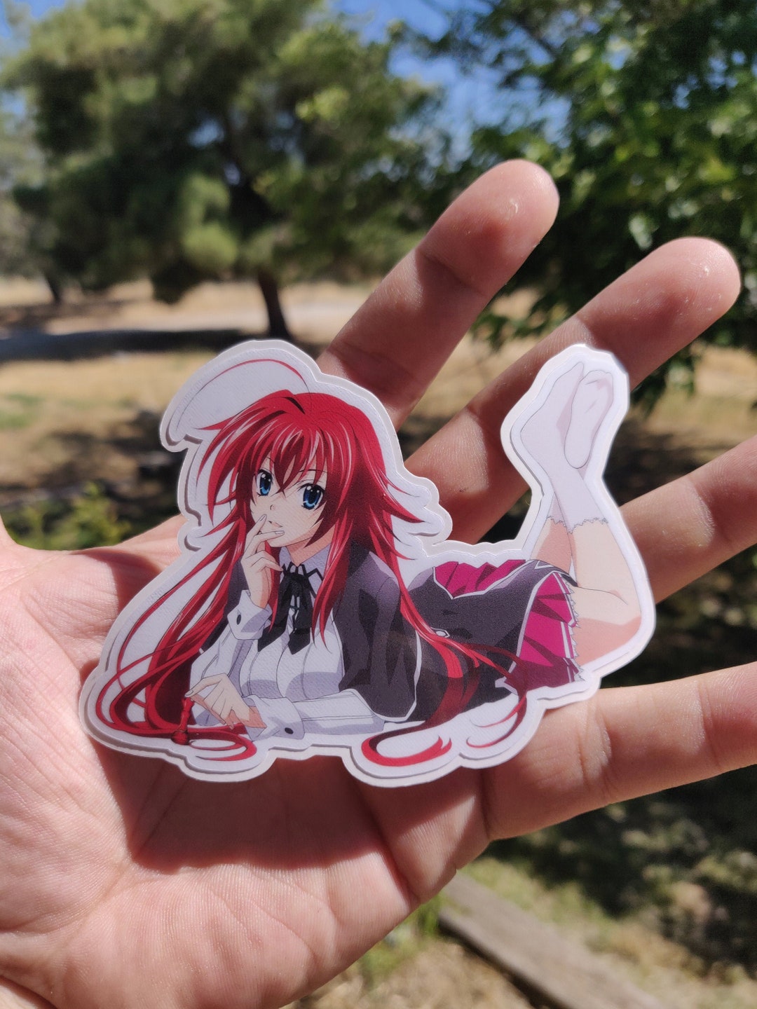 Rias Gremory Vinyl Sticker High School Dxd Version 2 Anime Stickers ...