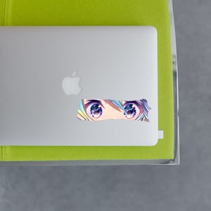 Chromatic Eyes Vinyl Sticker Eyes Only Anime Stickers Laptop Stickers ...