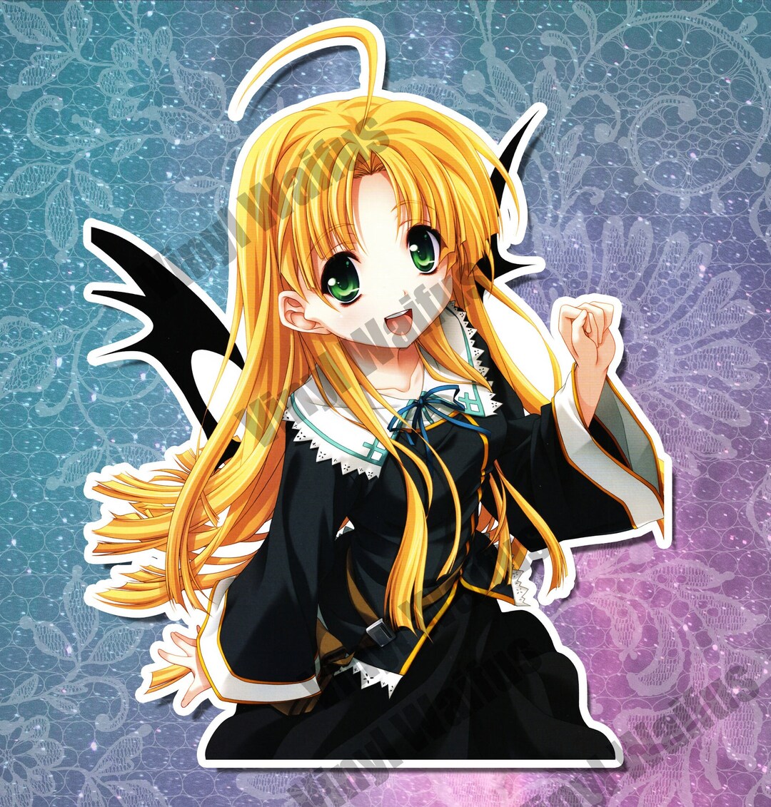 Asia Argento Vinyl Sticker High School Dxd Anime Stickers Laptop ...
