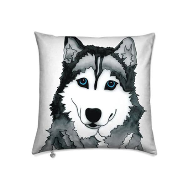Husky Pillow - Etsy