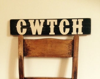 Cwtch Sign - Etsy UK