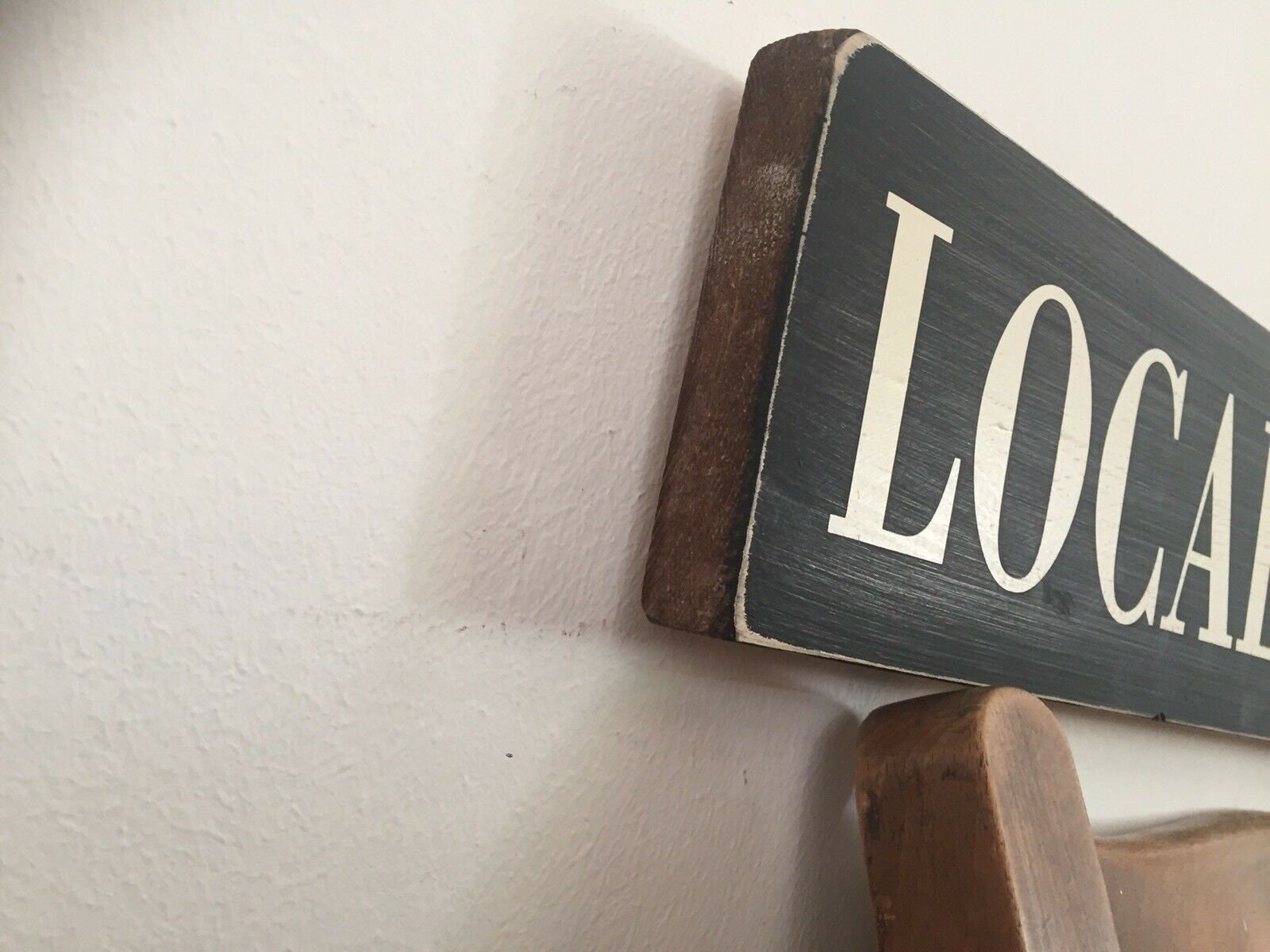 Kitchen Signs Local Produce Sign Wooden Vintage Style Cafe - Etsy