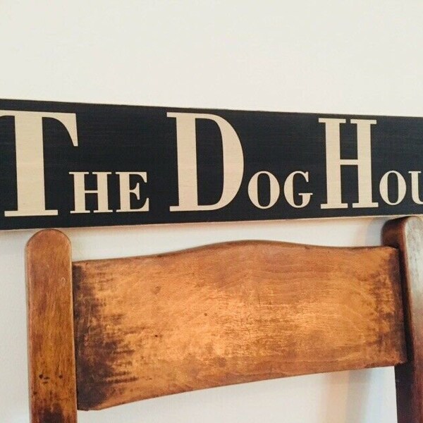 Dog House Plaque - Etsy UK