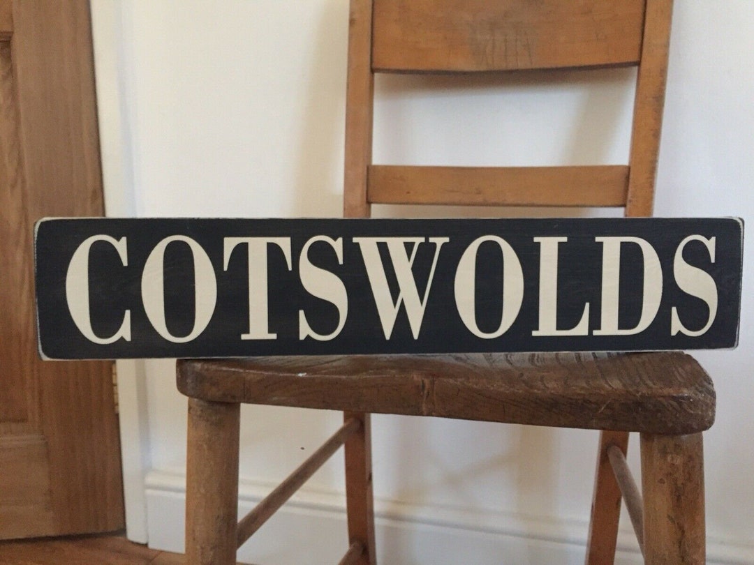 Cotswolds Sign Cotswold Vintage Style Plaque Kitchen Gift - Etsy