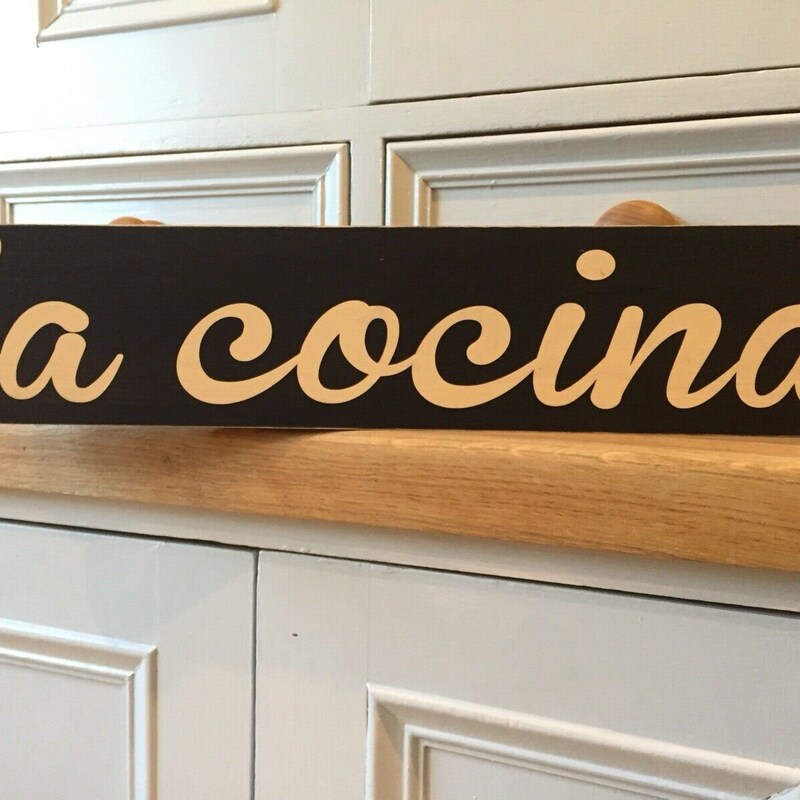 Spanish Kitchen Sign - Etsy UK
