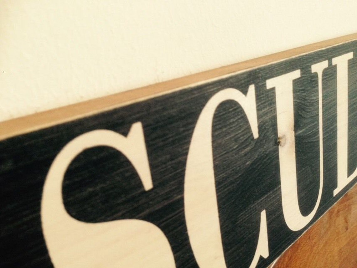 Kitchen Sign Scullery Kitchen Sign Plaque Vintage Old Style | Etsy UK