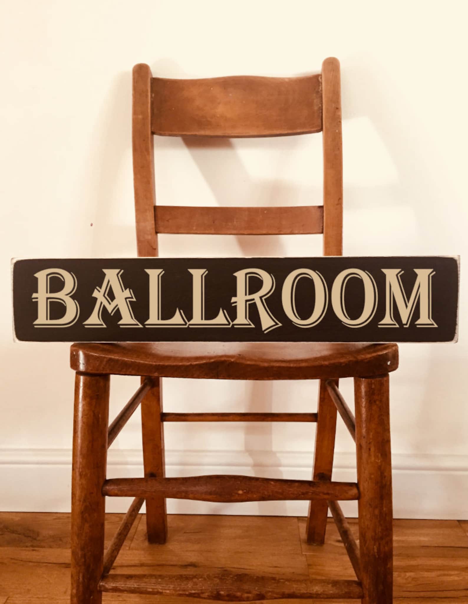 Ballroom Sign Vintage Wooden Signs Dance Foxtrot Kitchen Ball - Etsy UK