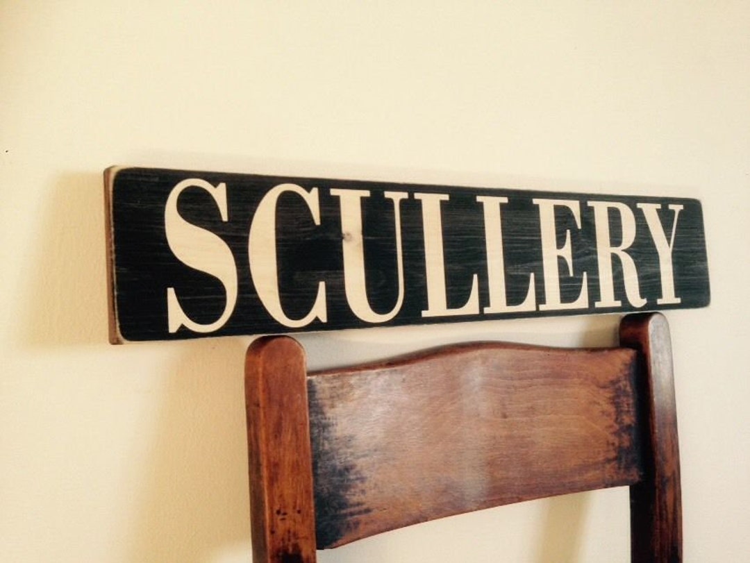 Kitchen Sign Scullery Kitchen Sign Plaque Vintage Old Style Pub Hotel ...