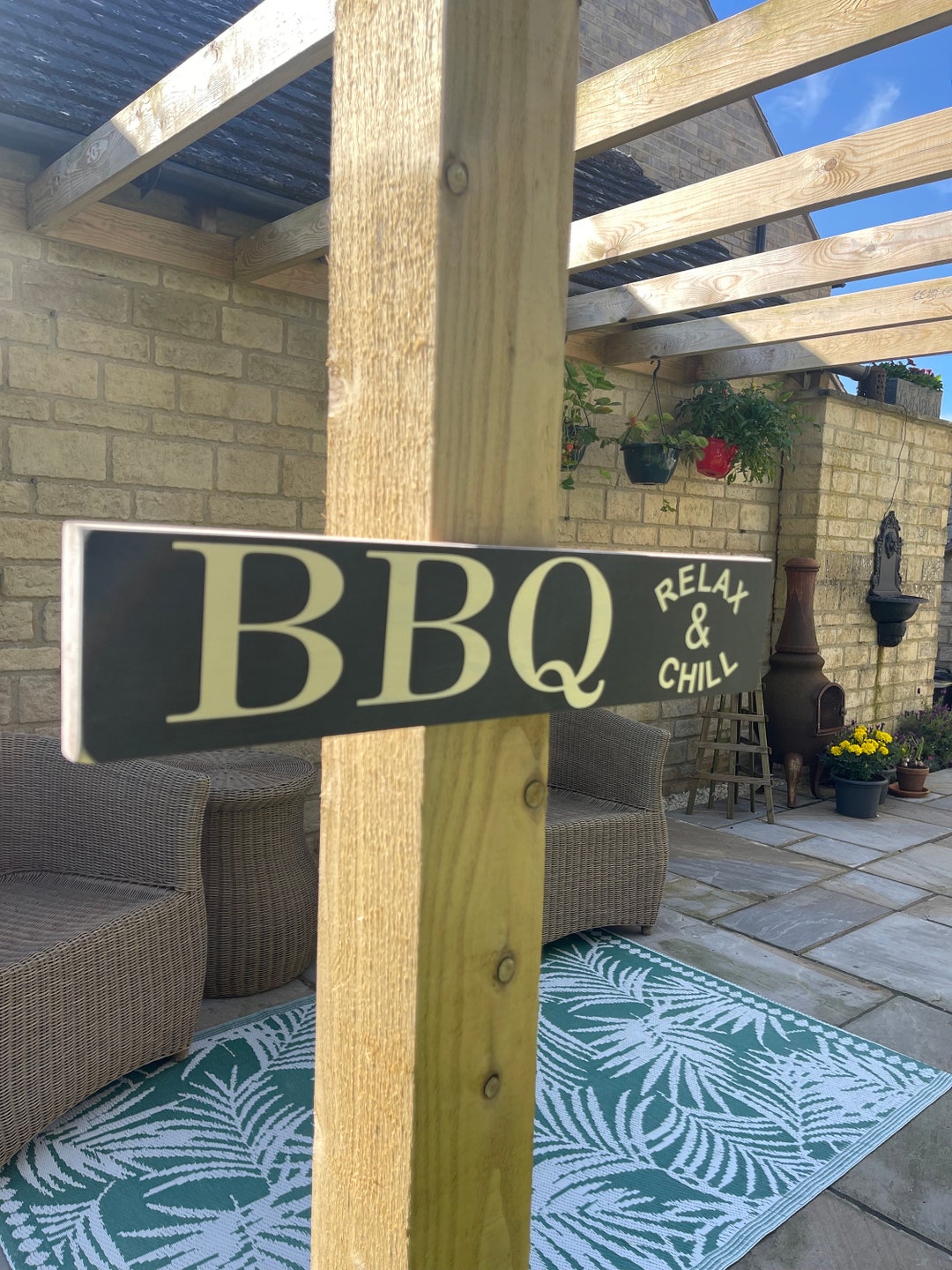 BBQ Sign Signs Barbecue Garden Food Signs Man Cave Home Bar Party Gift ...