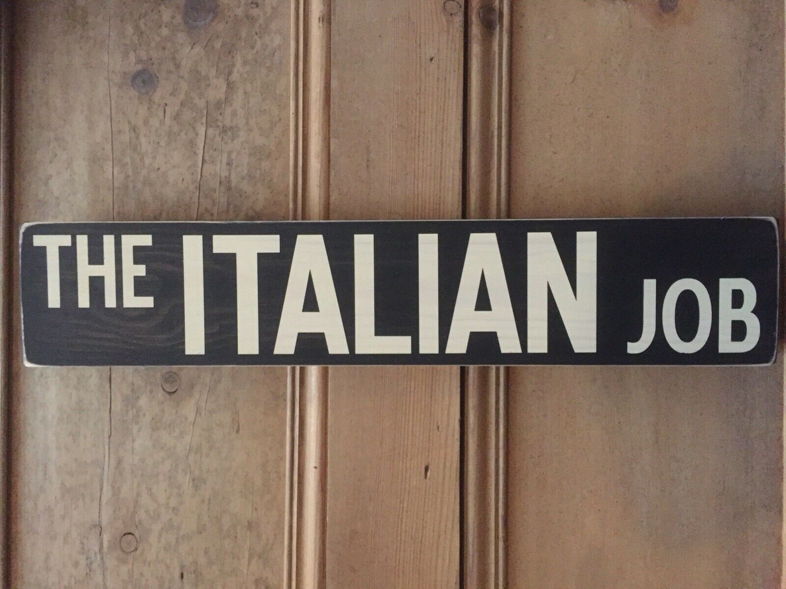 The Italian Job Sign Mini Film Gift Retro Austin Michael Cain - Etsy.de
