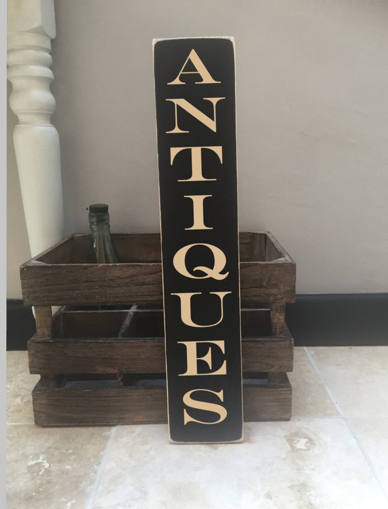 Antiques Sign Vintage Sign Old Look Shop Pub Home Kitchen - Etsy UK
