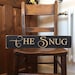 The Snug Sign Plaque Vintage Old Look Wooden Gift Kitchen Home | Etsy UK