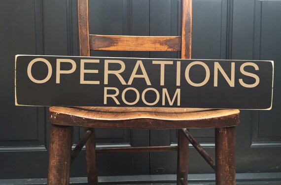 Operating Room Sign