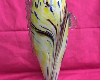 Murano Glass Vase Fish - Etsy