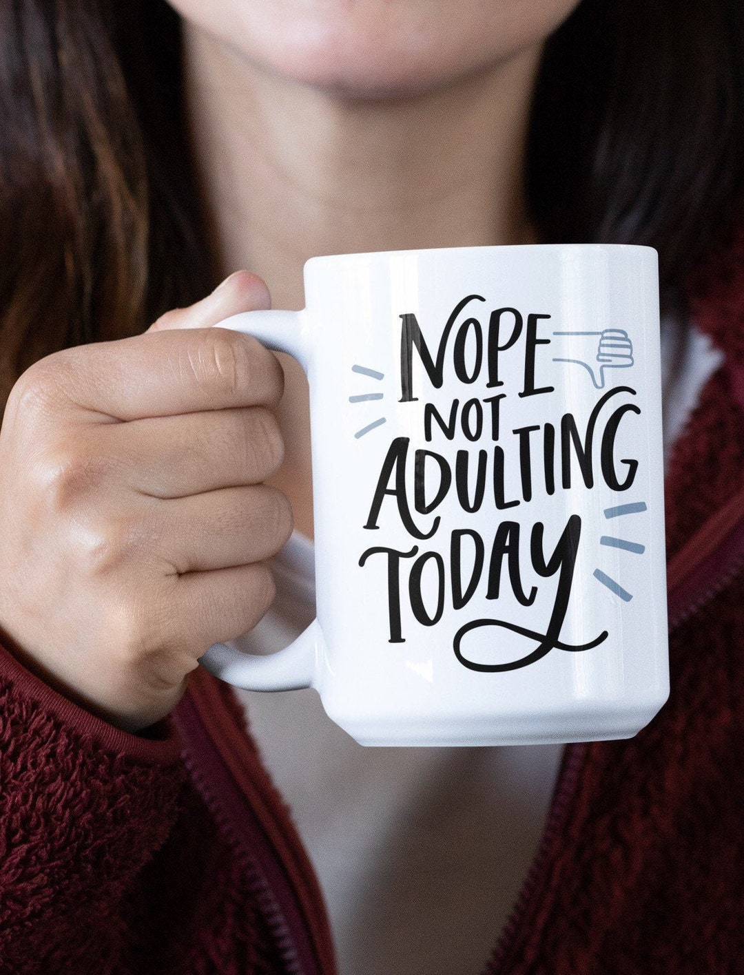 Funny Coffee Mug, Large Coffee Mug, Extra Large Coffee Cup, Funny Gift ...