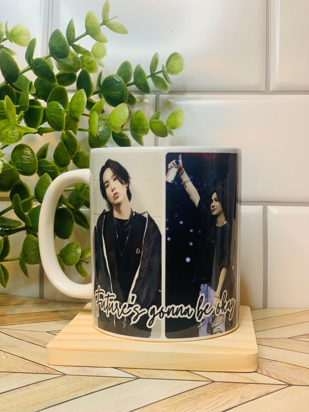 Agust D Mug BTS Suga BTS Gift Future's Gonna Be Okay - Etsy