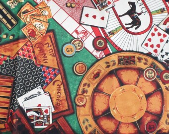 Board game fabric | Etsy