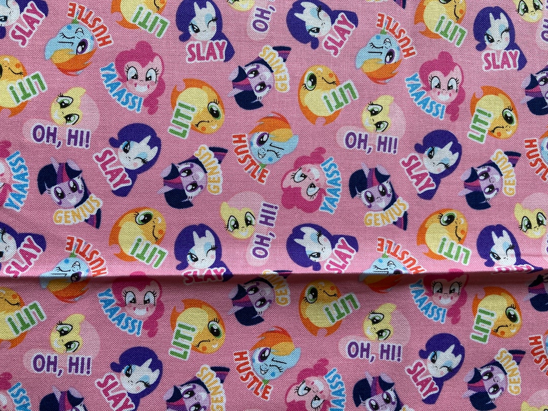 Fabric Remnant My Little Pony Faces - Etsy