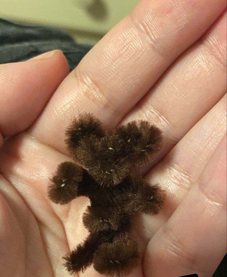 Mini Fuzzy Stick Teddy Bears! - Etsy