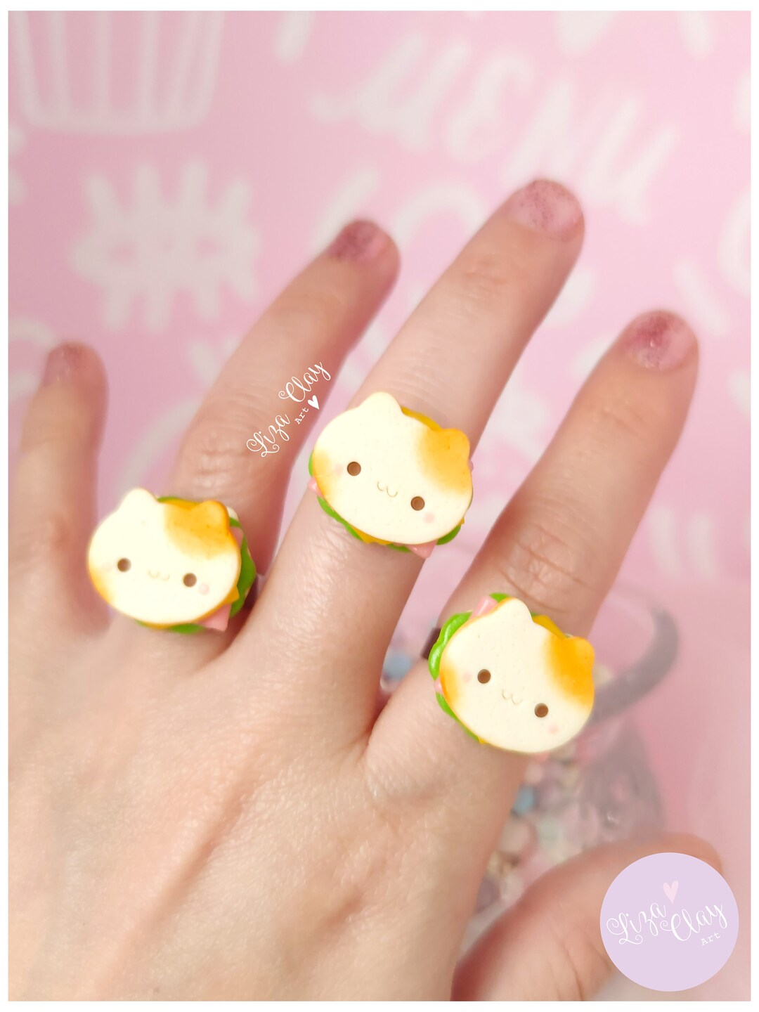 Kawaii Ring / Kawaii Jewelry / Cute Ring - Etsy