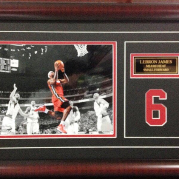 Lebron James Picture Frame - Etsy