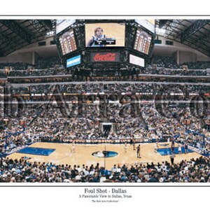 2002 Dallas Mavericks American Airlines Arena Foul Shot Panoramic ...