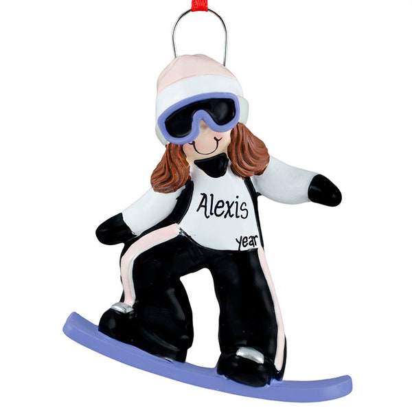 Snowboard Christmas Ornament - Etsy