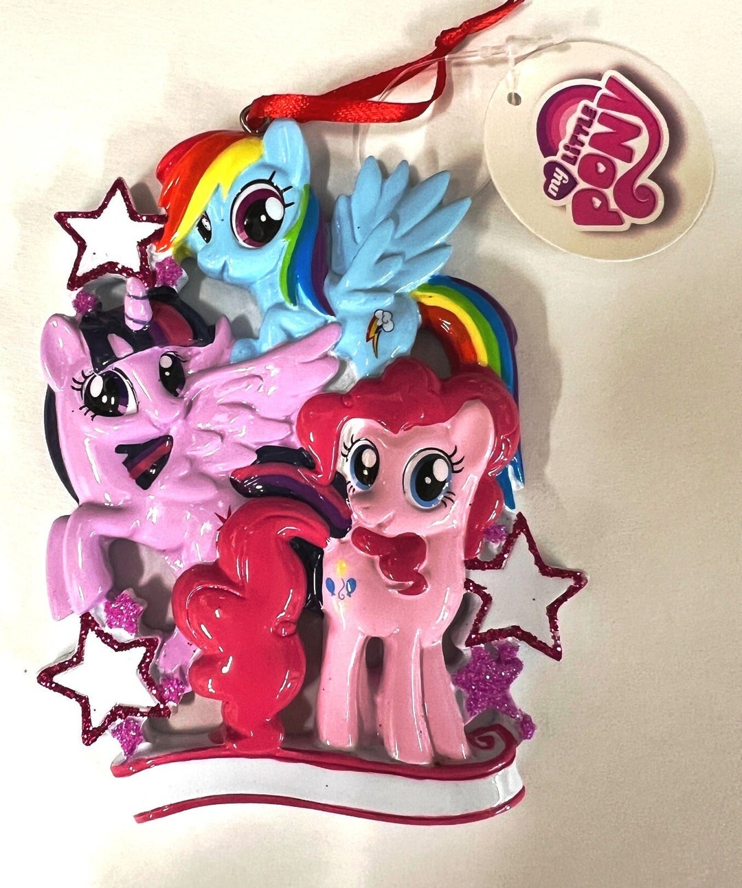 My Little Pony Best Friends Trio Personalized Ornament, My Little Pony ...