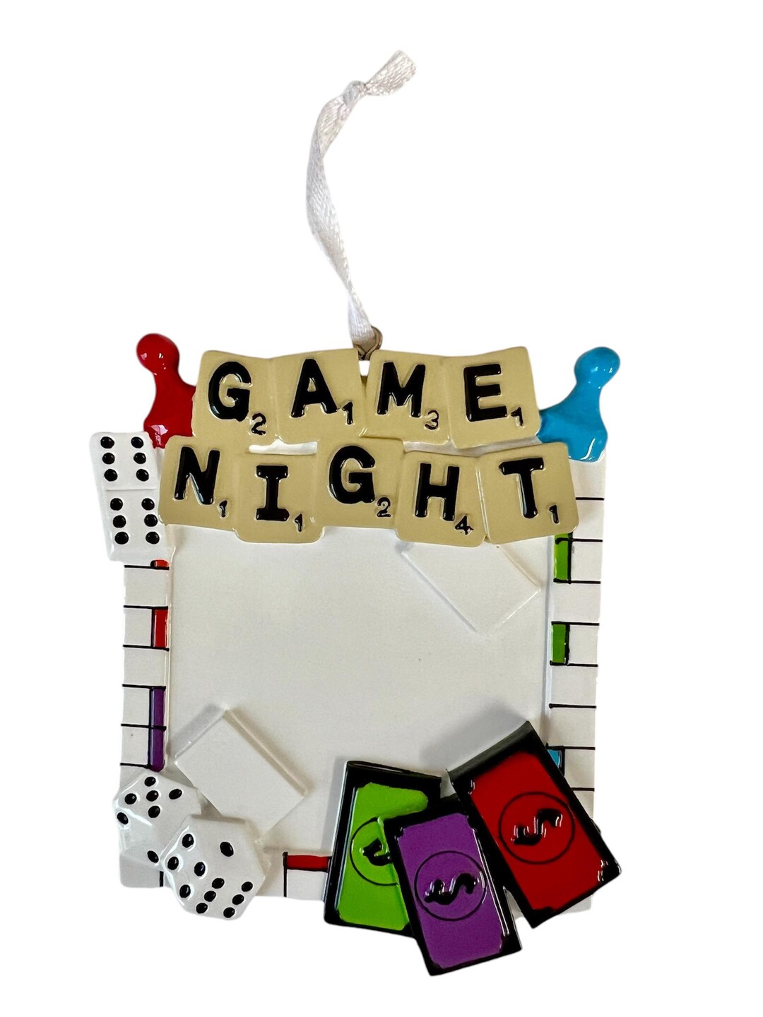 Board Game Night Personalized Christmas Ornament-celebrate Family Fun ...