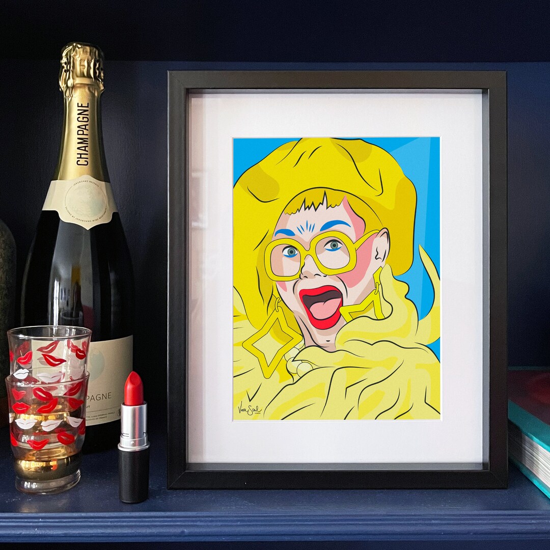 GINNY, Ginny Lemon, Rupaul's Drag Race A5 Print - Etsy