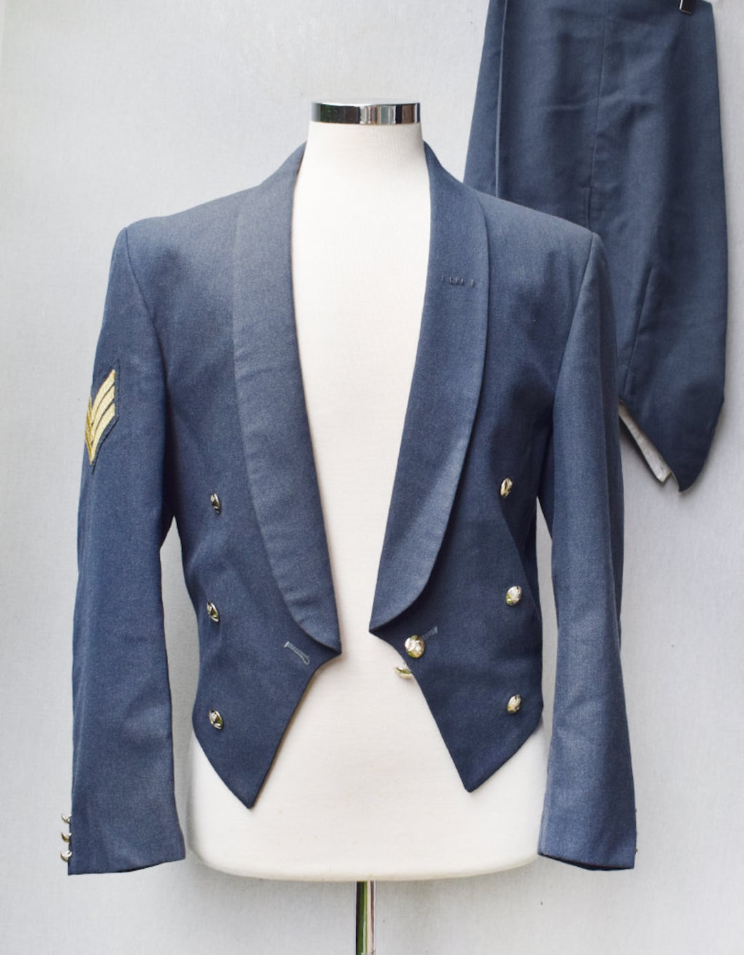 Vintage 1970s Blue RAF Suit, 42in Chest M - Etsy