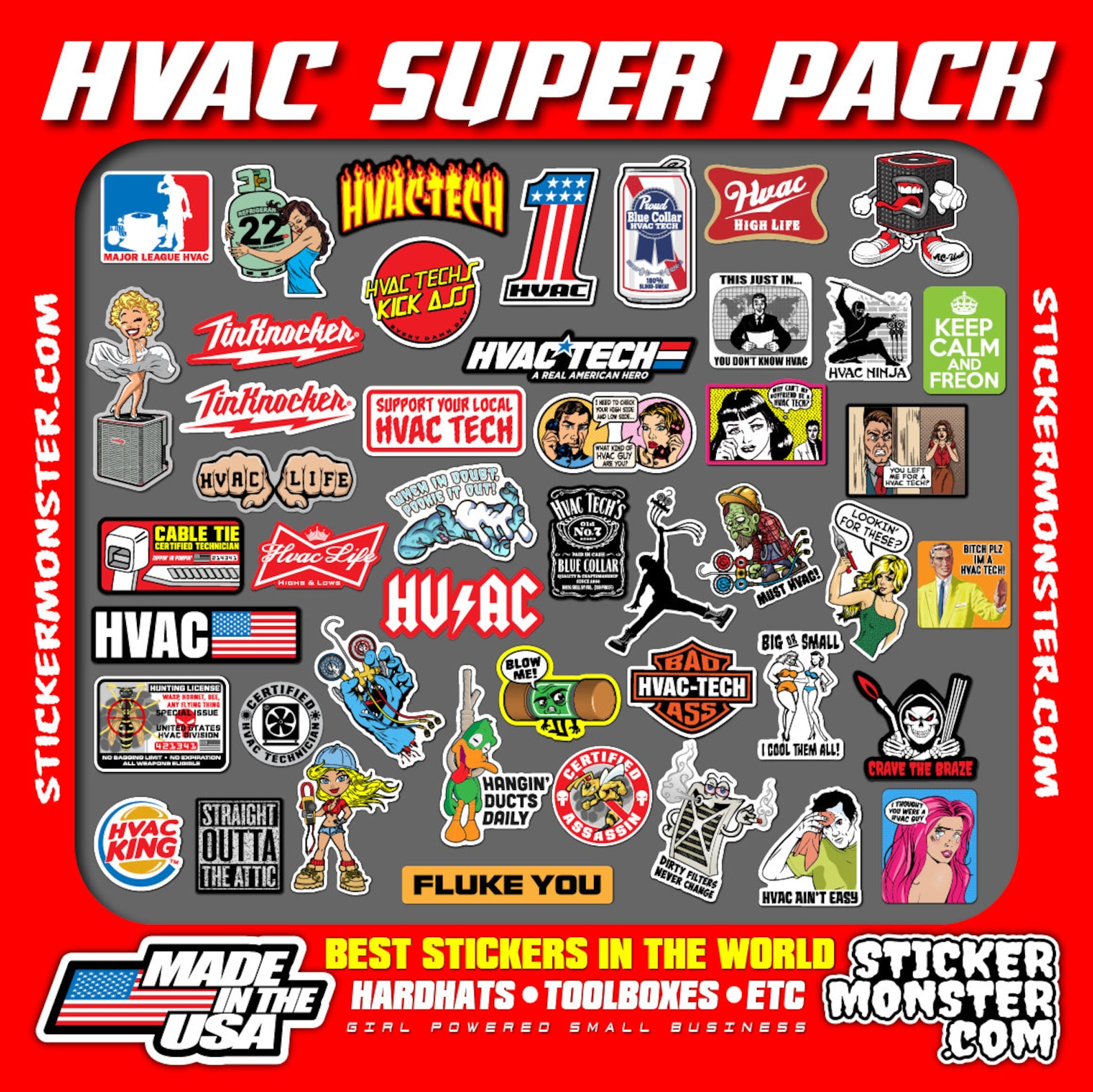 HVAC TECH Hard Hat Stickers 45 Hardhat Sticker and Decals - Etsy
