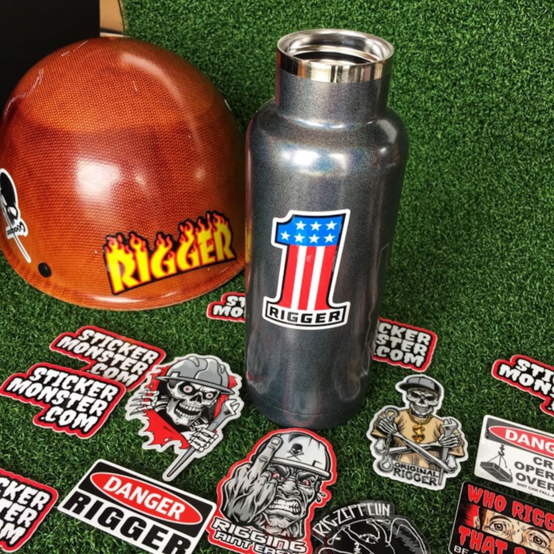 RIGGER SIGNALPERSON CRANE 32 Hard Hat Stickers HardHat | Etsy