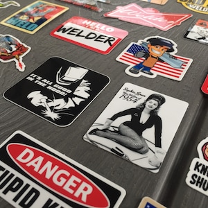 New WELDER Hard Hat Stickers, 40 Total Hardhat Sticker and Decals ...