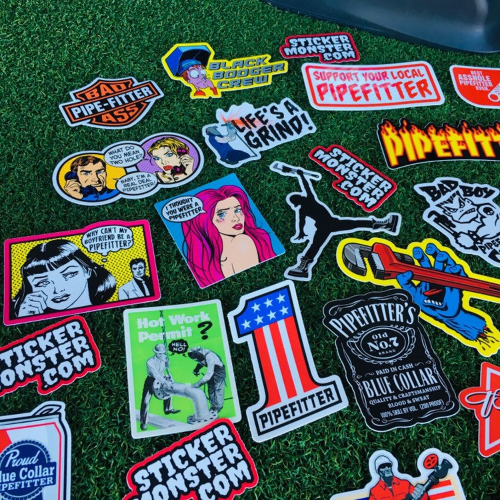 PIPEFITTER Welder Hard Hat Stickers 40 Total Hardhat - Etsy Canada