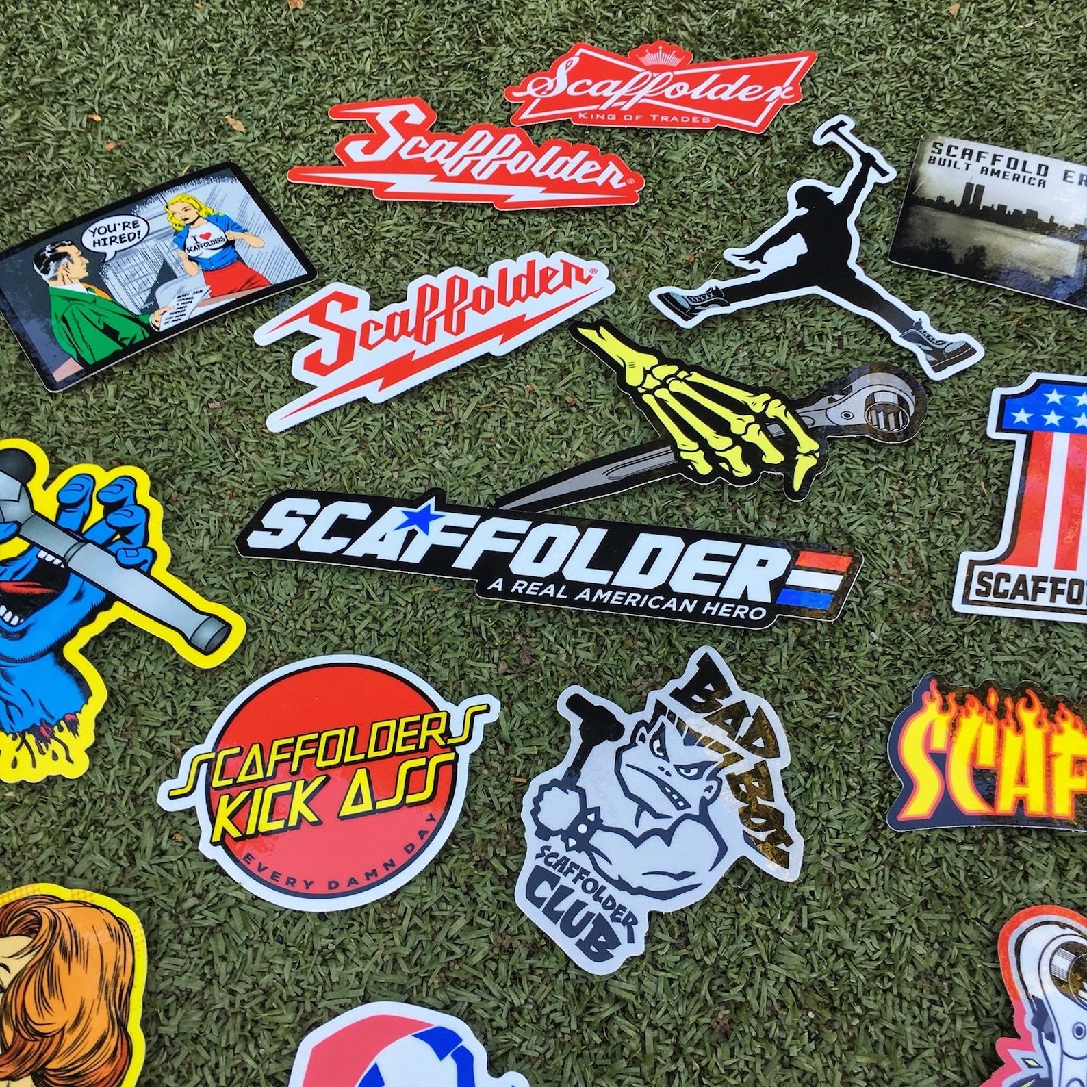 SCAFFOLDER Hard Hat Stickers 40 Hardhat Sticker and Decals - Etsy Canada