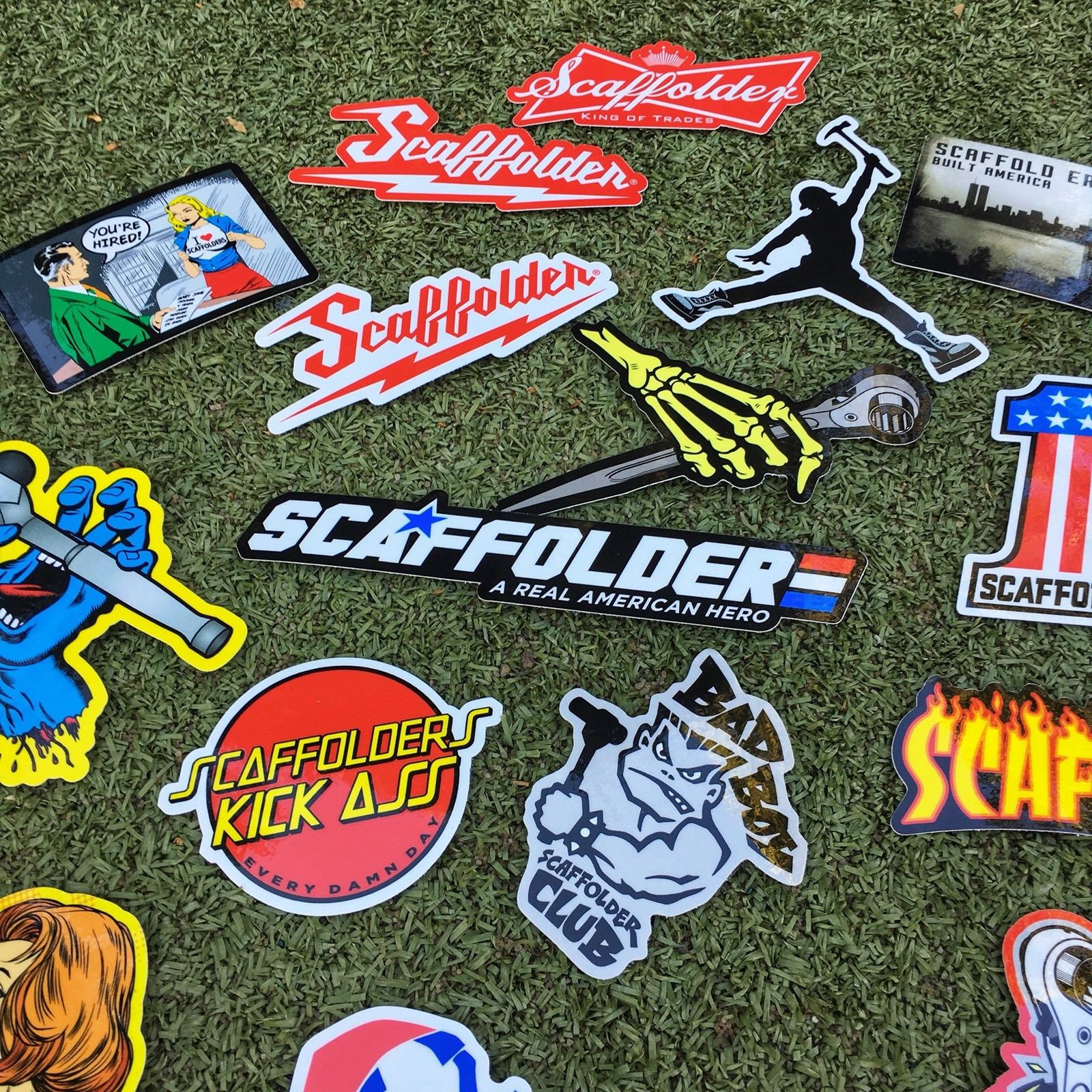 SCAFFOLDER Hard Hat Stickers 40 Hardhat Sticker and Decals - Etsy Canada