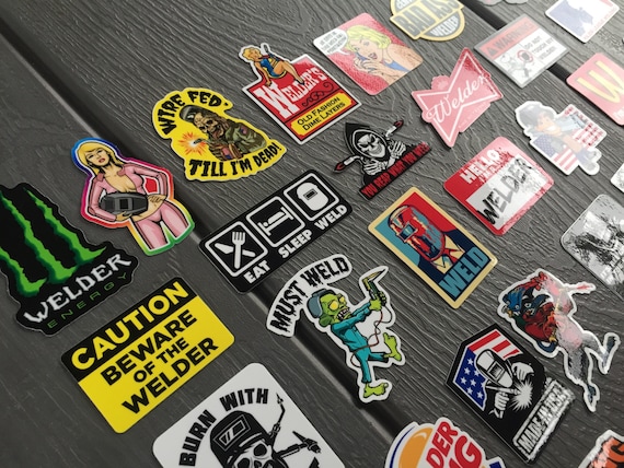 Welder Decals