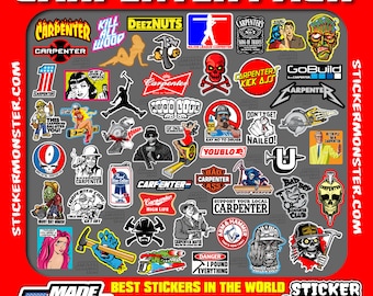 SCAFFOLDER Hard Hat Stickers 40 Hardhat Sticker and Decals - Etsy Canada