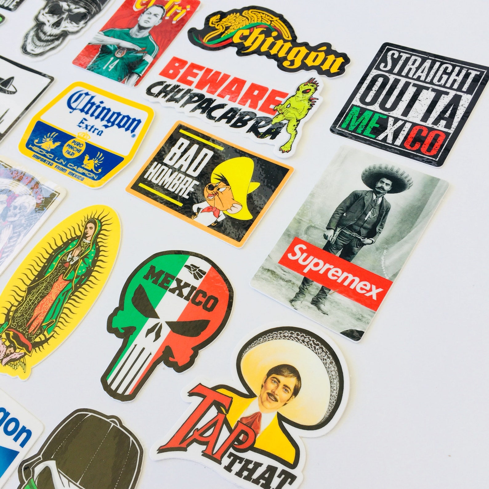 MEXICAN CHINGON Hard Hat Stickers 40 MEXICO Hardhat Sticker - Etsy